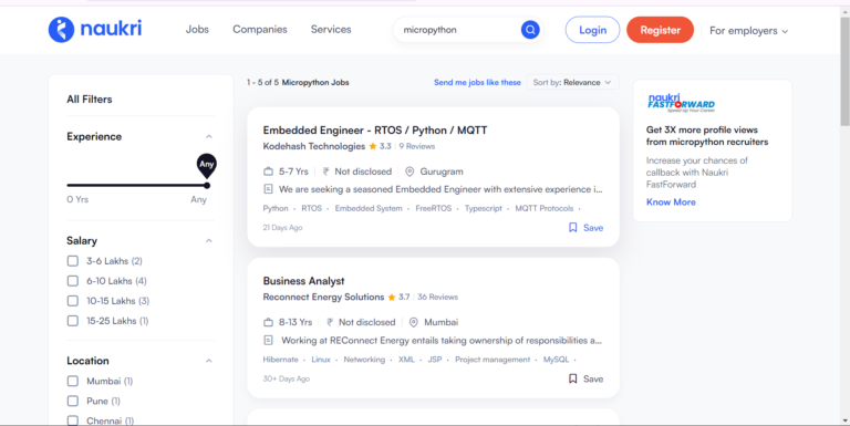 Best Micropython Training in Hyderabad | #1 Online Institute